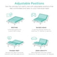 Best Choice Products Adjustable Full Size Bed Frame, Electric Massage ...
