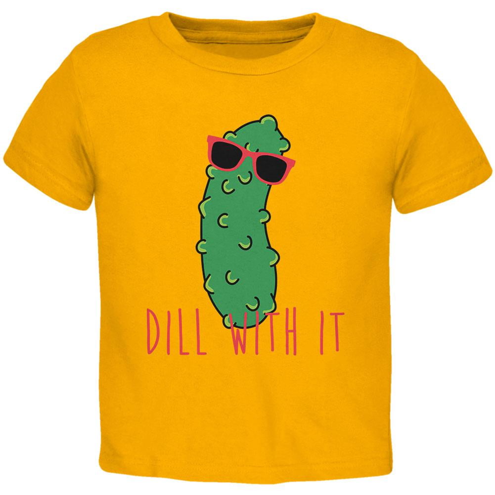 Vegetable Pickle Dill Deal With It Toddler T Shirt | Walmart Canada