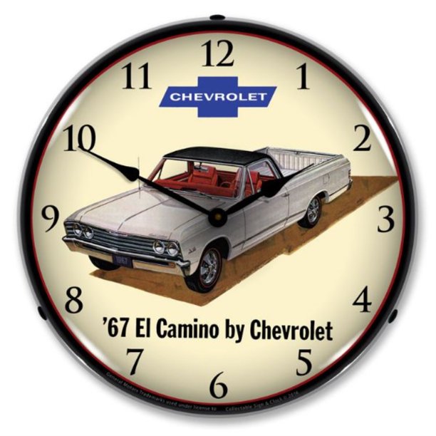 GM1612701 1967 Chevrolet El Camino clock - Made in USA - Walmart.com