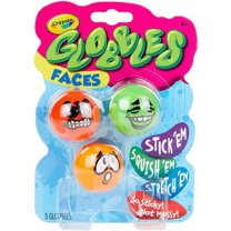 Crayola Squishy Globbles 16 Count Pack, Sticky Stress Ball Fidget Toys ...
