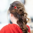 BESTYASH Red Vintage Hairpin Hair Stick, Ancient Chinese Style ...