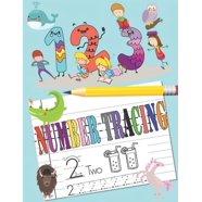 Number Tracing Book : Learn the Numbers, Number Tracing Book for ...