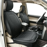 Elantrip Car Seat Cover Full Set Luxury Faux Leather with Diamond ...