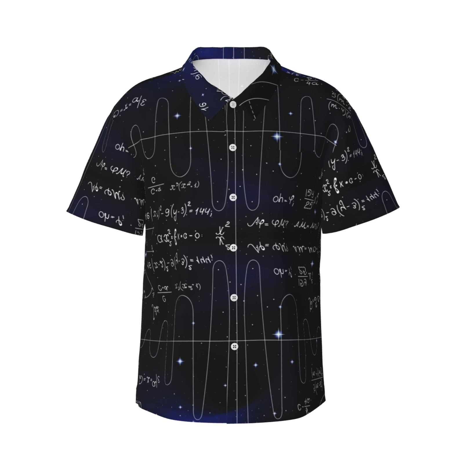 Fotbe Mathematica Science Camisa Hawaiana para Hombre Unisex – Camisa Casual de Verano con ...