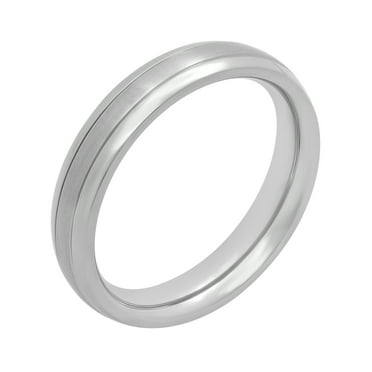 Women's Sterling Silver High-Polish Ring, 2mm - Walmart.com