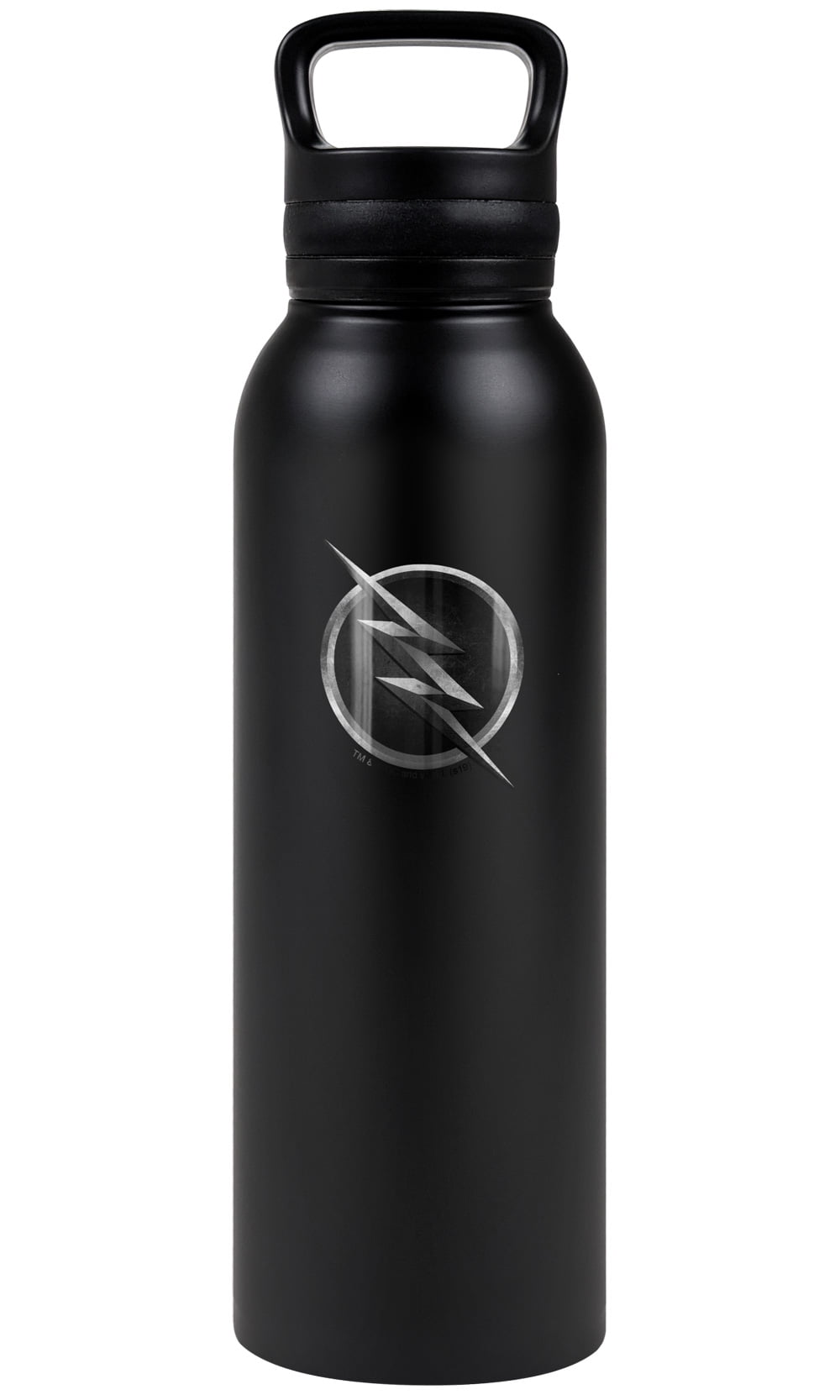 The Flash Official Zoom Logo Black 24 oz Insulated Canteen Water Bottle ...