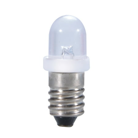 E10 Light Bulbs DC 6/12/24V LED Screw Base Indicator Bulb Mini Warning ...