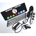 Formula-J87 LED Strip Car RGB Interior Light Kit Bluetooth Wireless APP ...