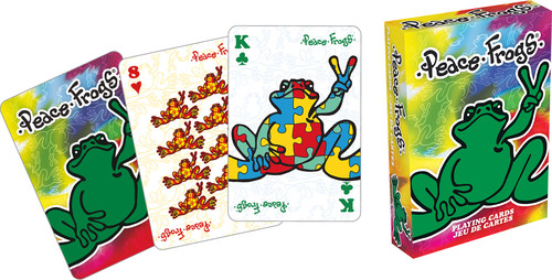 Peace Frogs Playing Cards by alliance Entertainment - Walmart.com