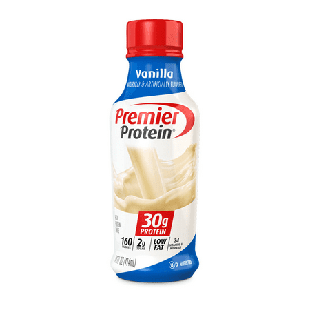 Premier Protein Shake, Vanilla, 30g Protein, 14 Fl Oz, 12 Ct - Walmart.com