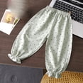 Avtoify Ruffle Print Tapered Trouser Summer Girls Casual Pants for ...