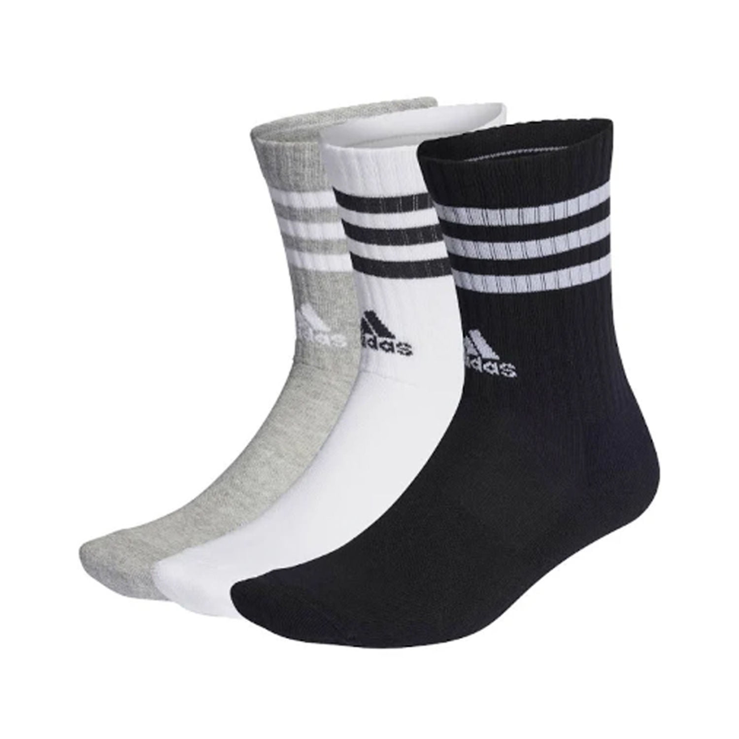 Click here for Adidas Adult Crew Socks (Pack Of 3) 5.5-6.5 prices