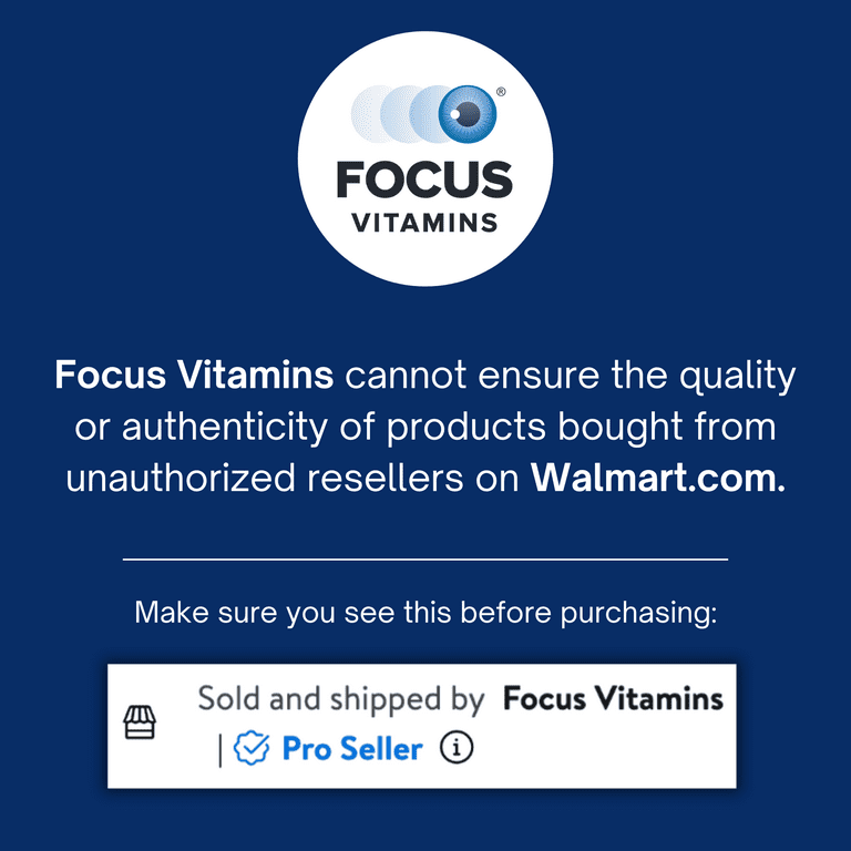 Focus Vitamins- Vision Advanced Health Complex 180-Count Focus Vitamins- Vision Advanced Health Complex 180-Count
