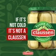 Claussen Kosher Dill Pickle Slices for Sandwich, 20 fl. oz. Jar ...