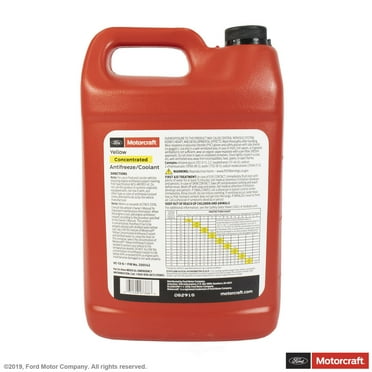 Engine Coolant Antifreeze Motorcraft VC13DLG Orange/Yellow Pre diluted ...