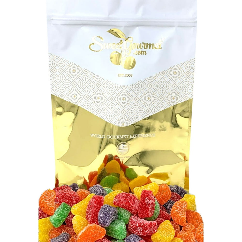 SweetGourmet Jelly Assorted Fruit Slices Bulk Candy | 4 Pounds ...
