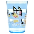 Zak Designs Bluey Kids 4-Piece 14.5 oz Tumbler Set Durable Plastic Cups ...