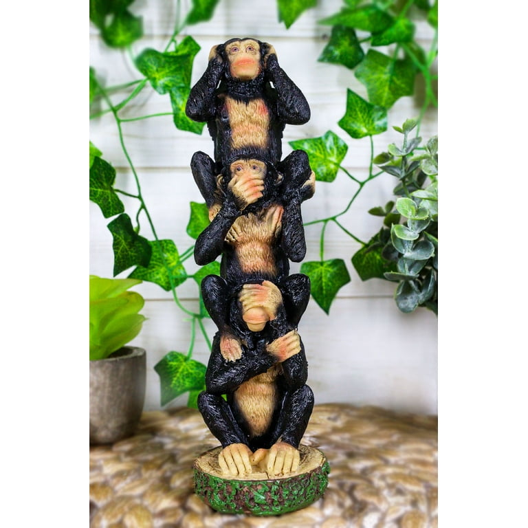 Speak No Evil Nemesis Now Trois Figurines Wise See No Evil Hear No Evil ...