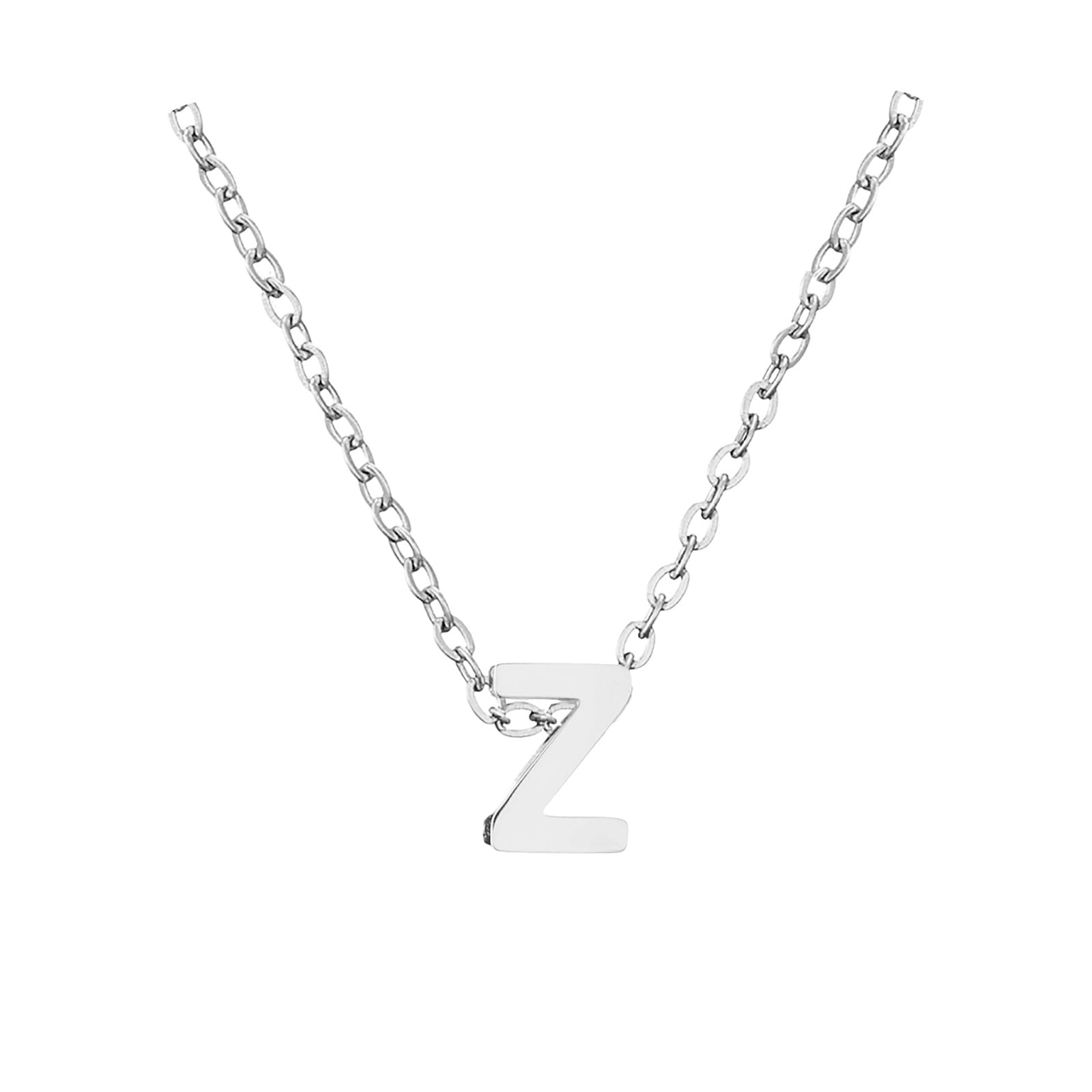 Click here for Riforla Silver Initial Necklaces For Women Silver... prices