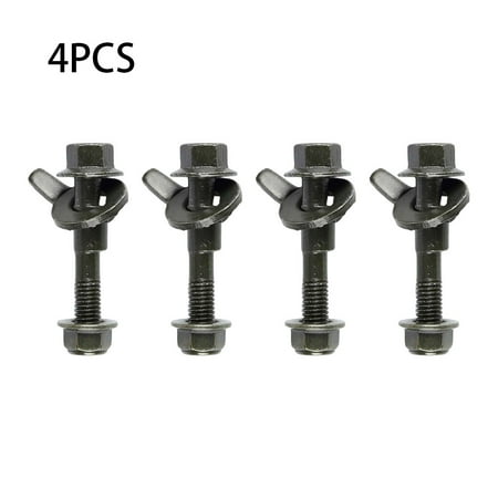 justharion 4 Pieces Car Wheel Alignment Camber Bolts Steel Eccentric ...