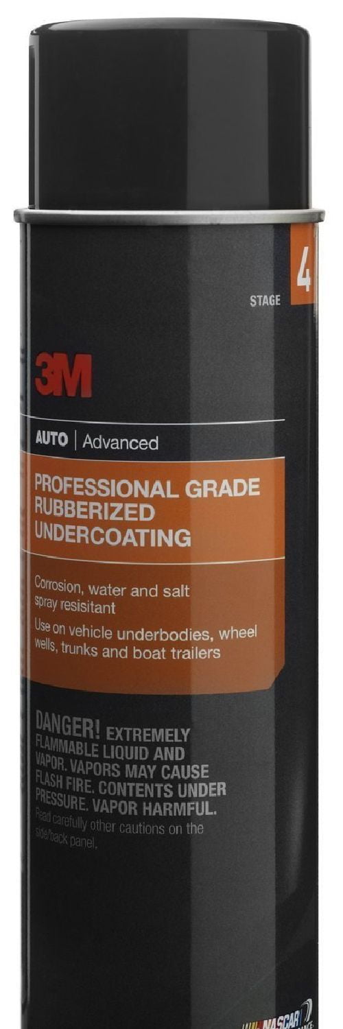 3M 3584 Professional Grade Rubberized Undercoating 3 16oz Cans ...