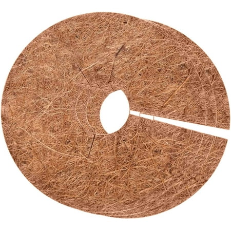 Coco Coir Fiber Tree Rings, 3Pcs Mulch Ring Tree Protector Mat Plant ...