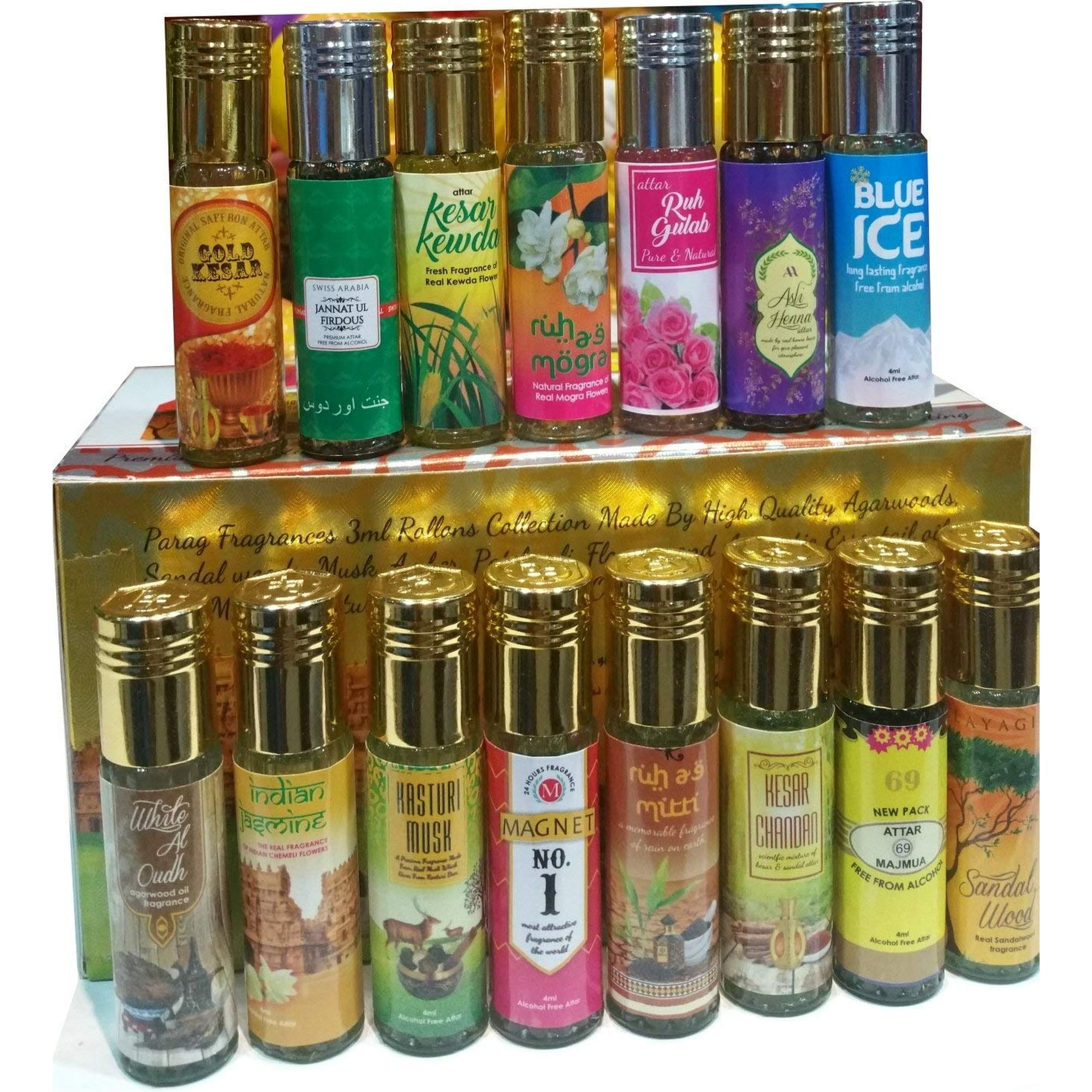 Click here for Parag Fragrances Long Lasting Attar (4ml) - Set Of... prices