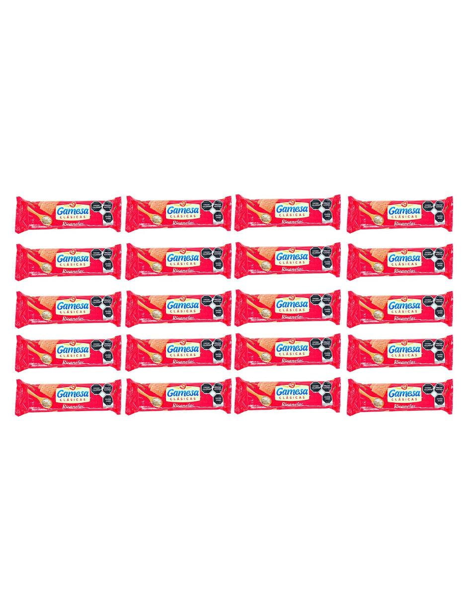 Pack de 20 Galletas Gamesa Ricanelas de 97 grs Gamesa Ricanelas ...