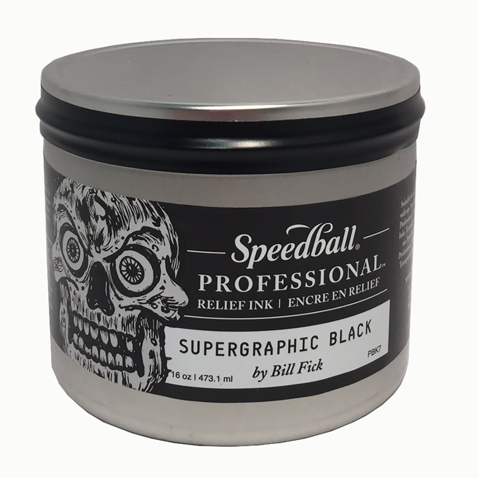 Speedball Professional Relief Ink, 16 oz., Supergraphic Black - Walmart.com