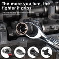 20Pcs Combo Bolt Extractor Kit, 6-Point Offset Extractor Wrench Set ...
