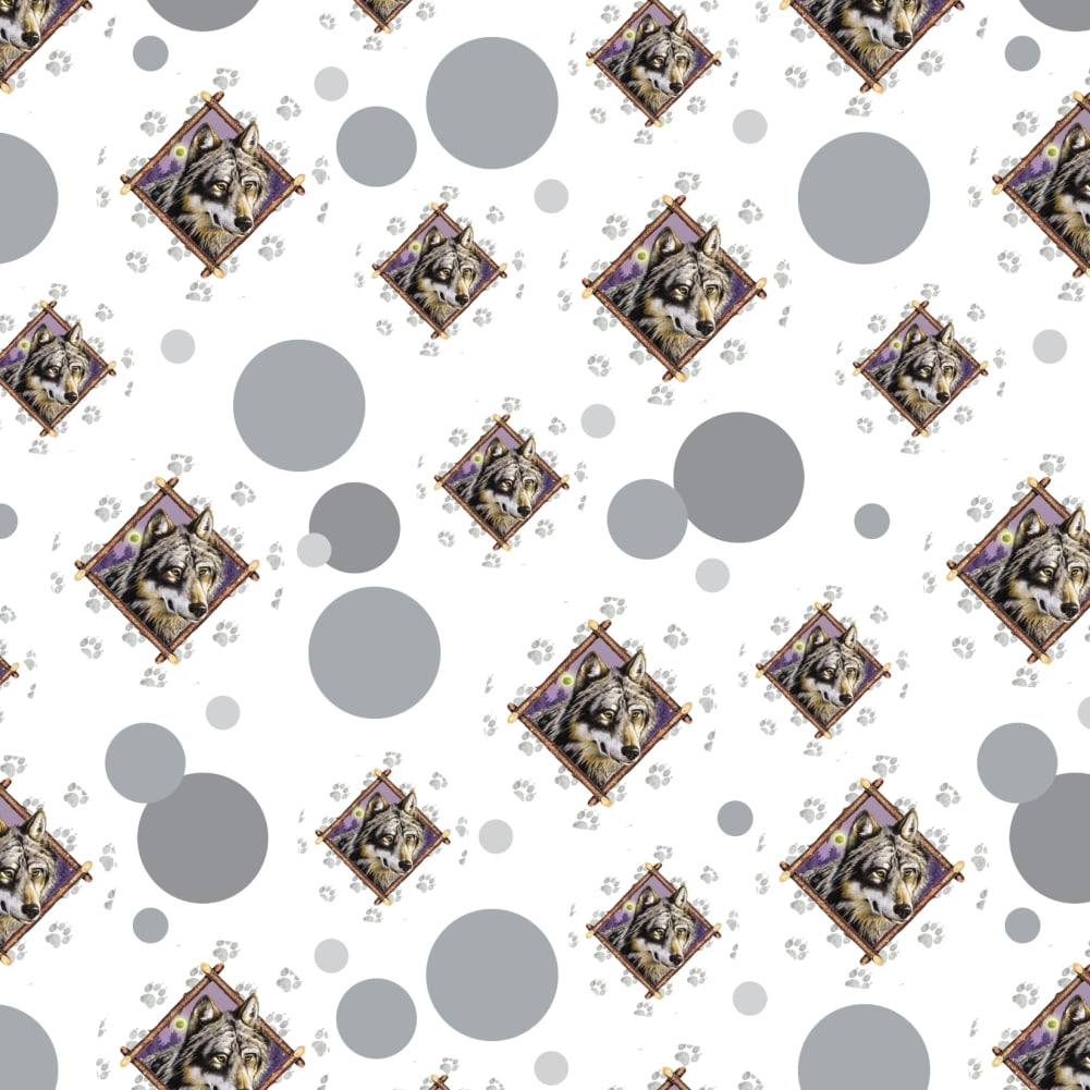Wolf Diamond Premium Gift Wrap Wrapping Paper Roll - Walmart.com