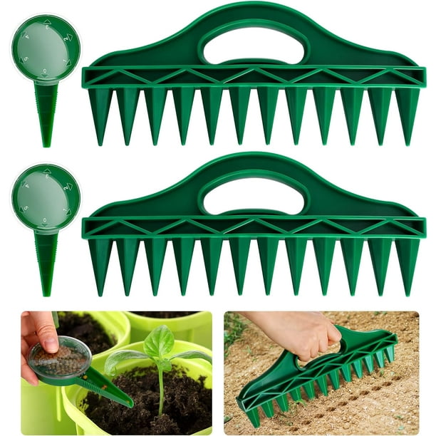 Qucyy With adjustable seed divider for planting seeds and bulbs Garden ...