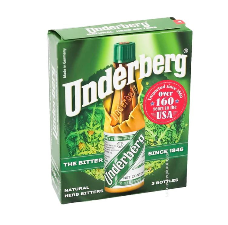 Underberg Natural Herb Bitters, 2 Ounce (Pack Of 5) - Walmart.com
