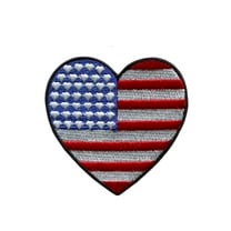 Ysmzzmsy 1 PCS Flag Patches Iron On or Sew On Embroidered Tactical ...