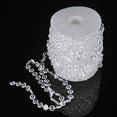 99Ft Wreath Diamond String Acrylic Crystal Beads Wedding Decorations ...