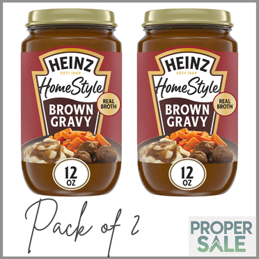 Heinz HomeStyle Classic Chicken Gravy, 12 Oz Jar (Pack of 4) - Walmart.com