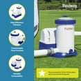 Bestway Flowclear 2,500 GPH Filter Pump for Above Ground Pools, Energy ...
