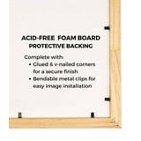 9x24 Frame Black Picture Frame - Complete Modern Photo Frame Includes ...