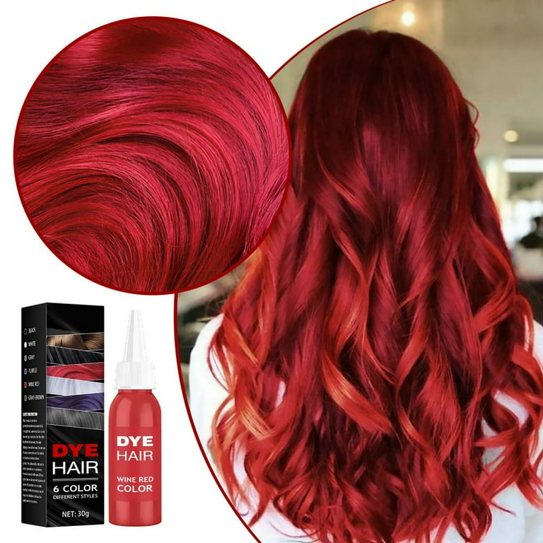 Wine Red Hair Color