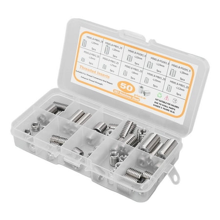 Threaded Inserts, Protective High Hardness Rustproof Thread Repair Nut ...