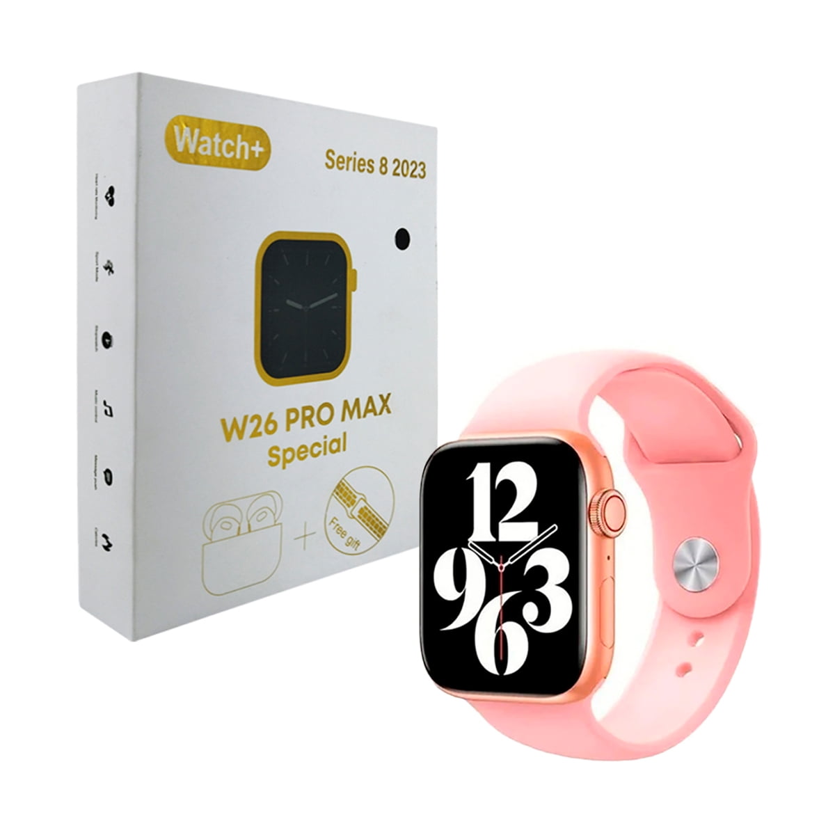 Smart Watch W26 Pro Max Series 8 Rosa. | Walmart en línea