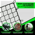 Rhino USA Bungee Cargo Net Set with Carry Case, Carabiners, 4' x 6’ Net ...