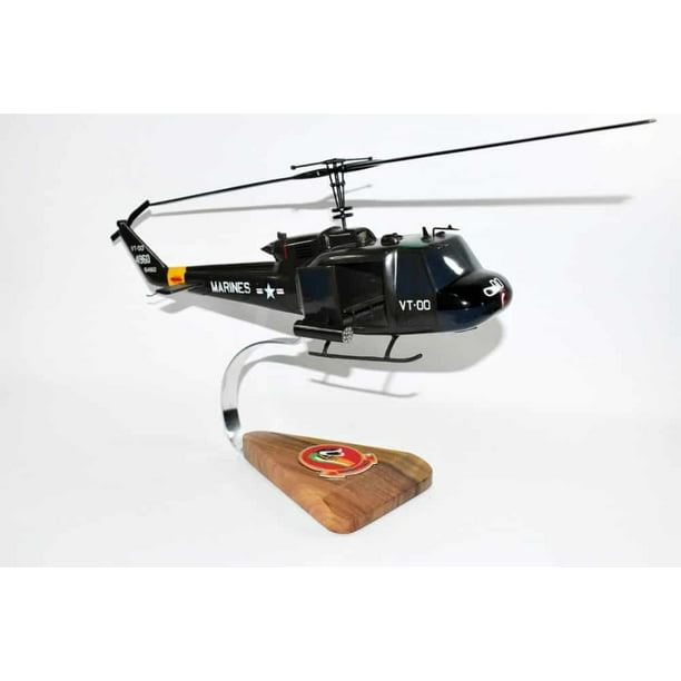 Bell UH-1N Huey, HML-367 Scarface (1975), 16 Mahogany Scale Model - Walmart.com