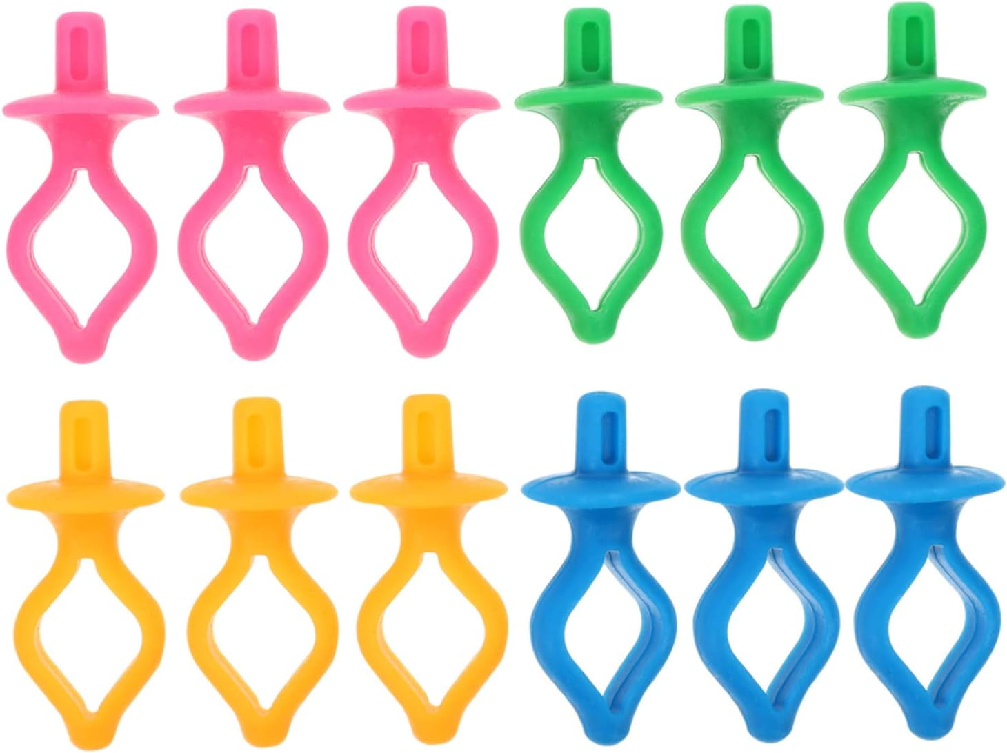 12pcs Bobbin Core Clip Crochet Accessories Threading Tool Crochet Tools ...