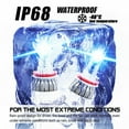 Ice Blue LED Headlight Bulbs Kit H11 Low Beam for NISSAN Pathfinder ...