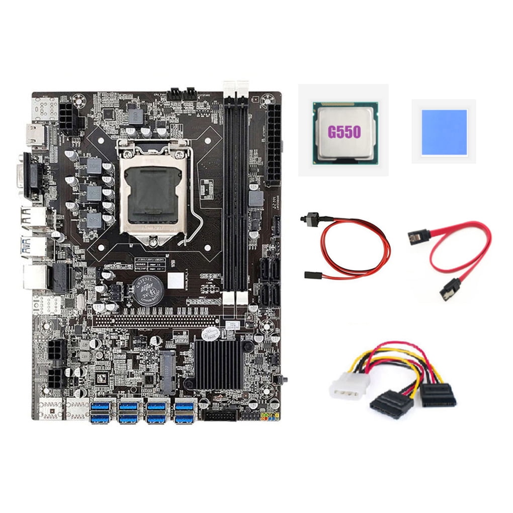 Herramientas de minería Accesorios de computadoras DDR3 G550 Switch ...