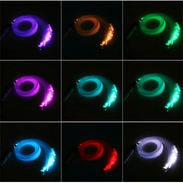 LEDGlow 6pc Flexible LED Million Color Interior Underdash Lighting Kit ...