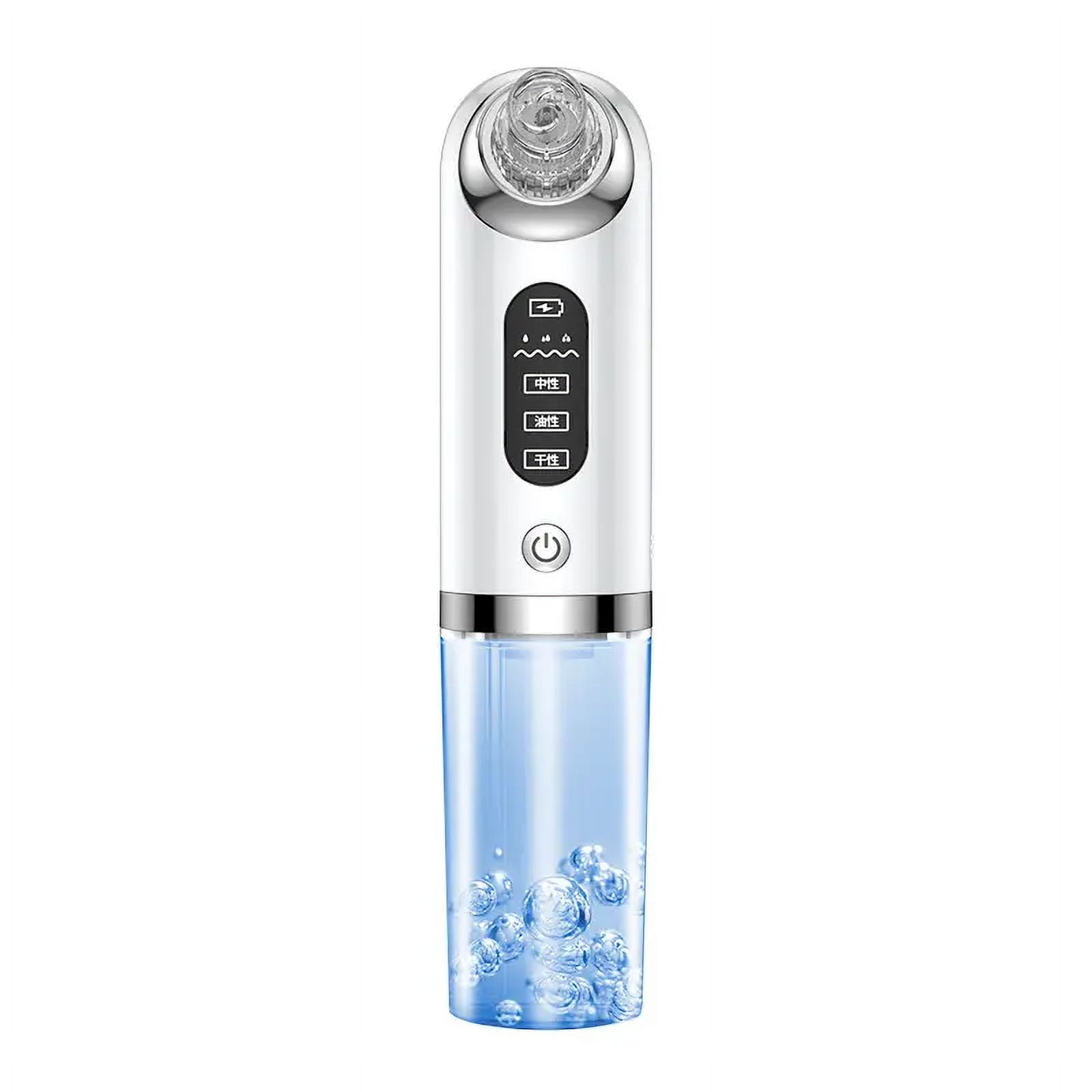 Aspiradora de poros removedora de espinillas, aspiradora facial eléctrica, limpiador de poros ...