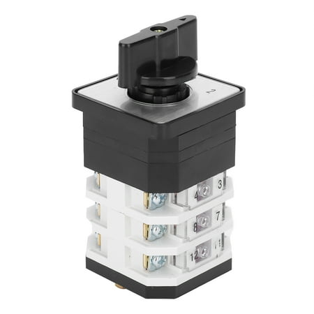 Cam Switch Universal Changeover Switch Rotating Cam Switch 3 Position 3 ...