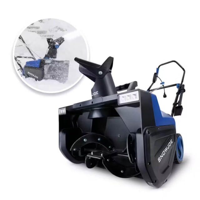 Snow Joe SJ627E Electric Snow Thrower, 22-Inch, 15-Amp, w/ Dual LED ...